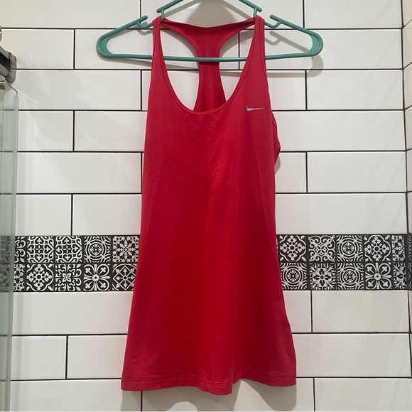 Nike | Tops | Nike Pink Drifit Razor Back Tank | Poshmark